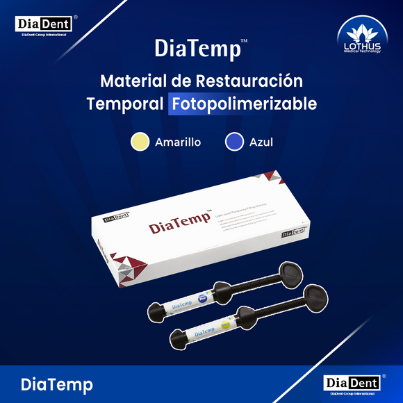 Dia-Temp (material de relleno temporal fotopolimerizable visible ...
