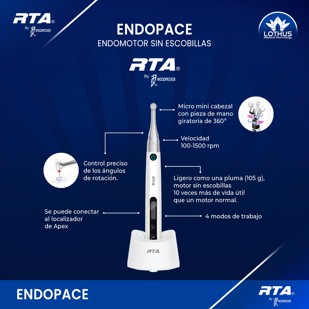 EndoPace Endo Motor Rotatorio con 4 diferentes Movimientos RTA By Wood ...