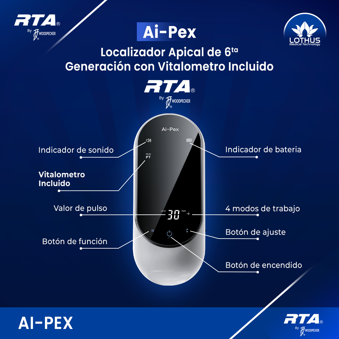 Ai-Pex: Multi-frequency DSP Technology Apex Locator - RTA By Woodpecke ...